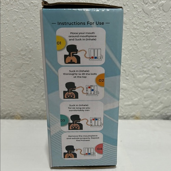 ALRIER | Other | Alrier Breathing Respiratory Exerciser With Colorful ...
